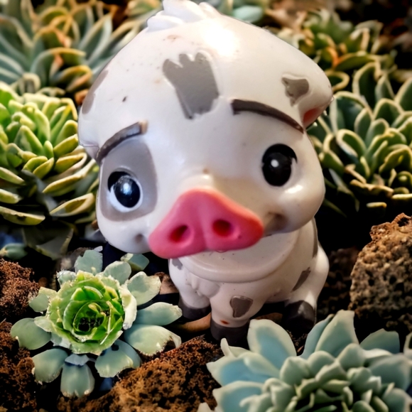 Vintage | Toys | Adorable Little Cartoons Bobblehead Pigcant Think Of ...